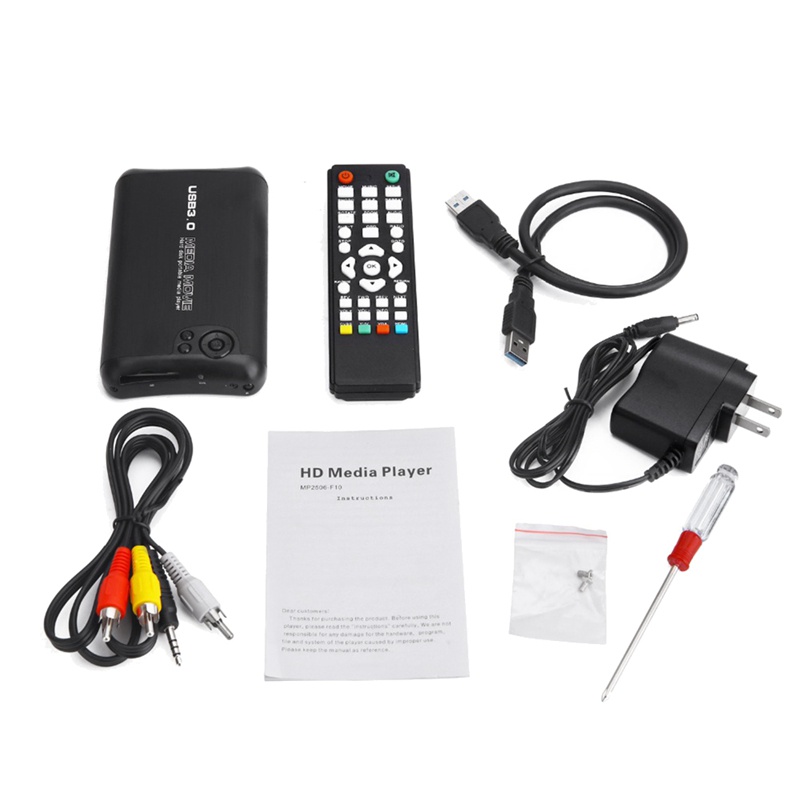 2.5Inch SATA Media Player Hdd Player 1080P USB3.0 External Hdd Media ...