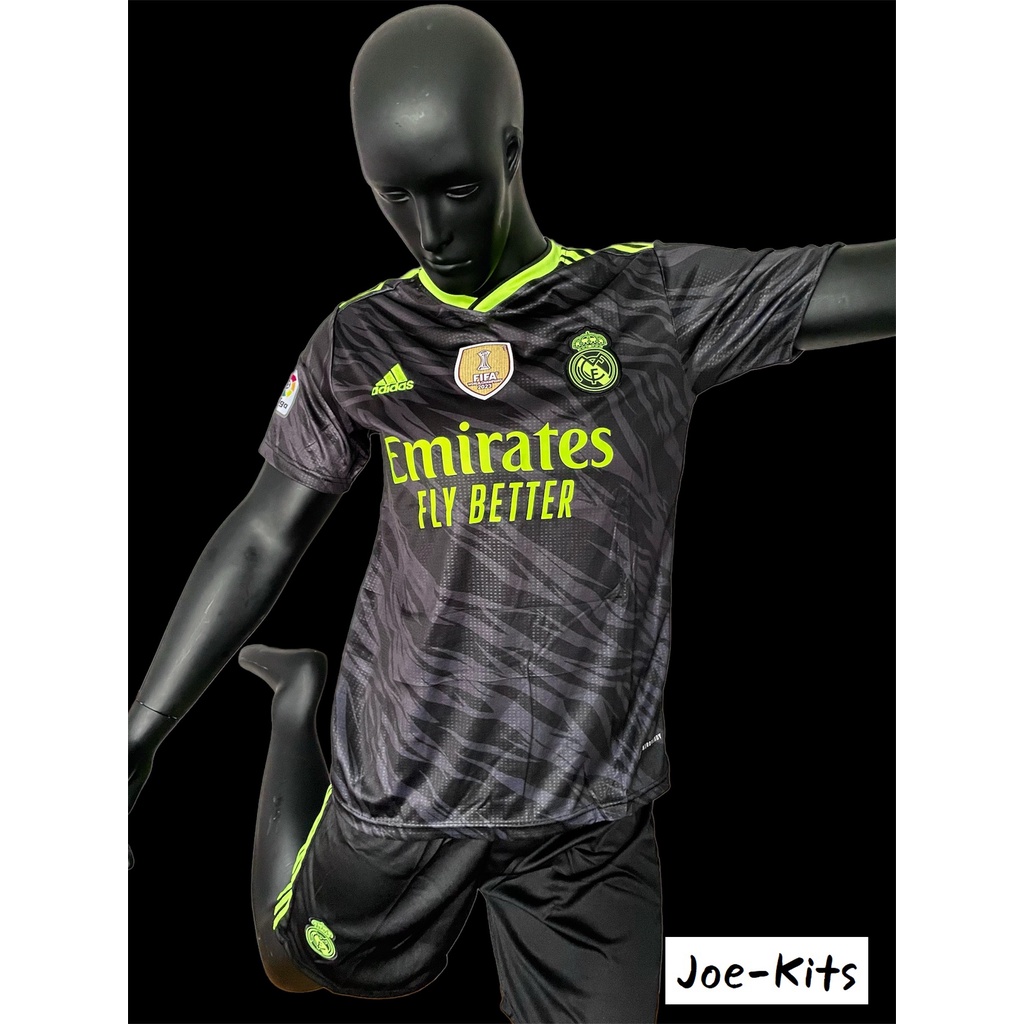 ชุดบอล Real Madrid (Black) Kits 2223 ใหม่ล่าสุด - joe.kits - ThaiPick