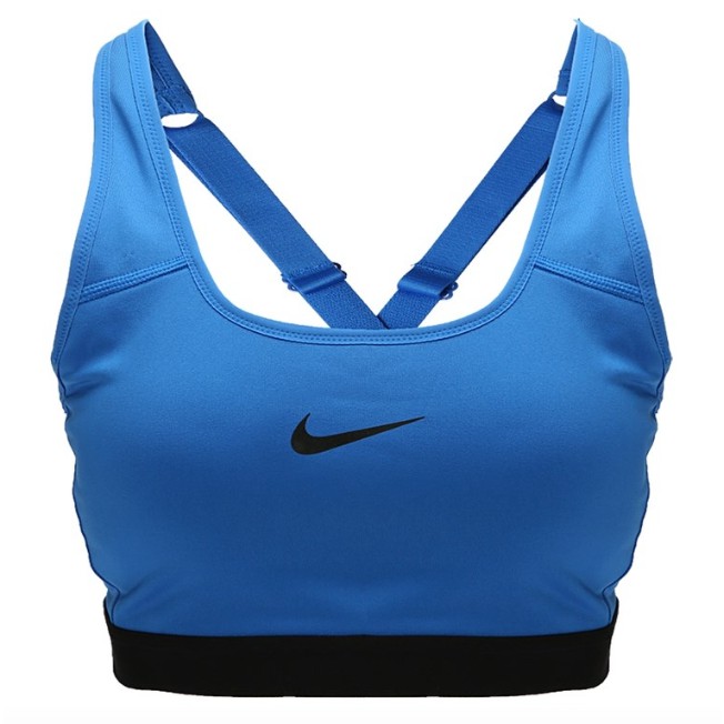 CD7130-403 Sport Bra NIKE สีน้ำเงิน NIKE CLASSIC BRA Medium Support มี ...