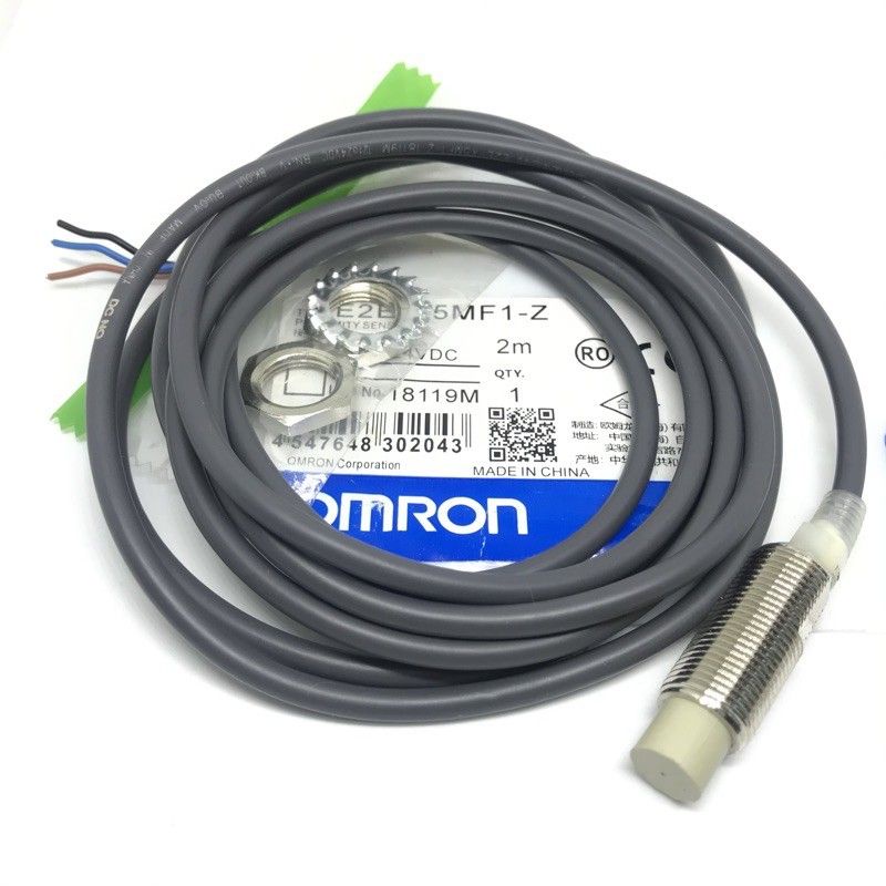 E2E-X5MF1-Z พร็อกซิมิตี้เซ็นเซอร์ M12 ระยะจับ 5มิล 3สาย ชนิด PNP NO | Shopee Thailand