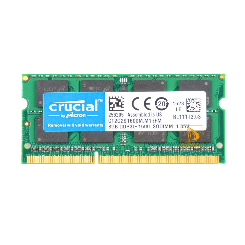 ครูเชียล Crucial 2RX8 8GB 4GB DDR3L DDR3-12800L 12800S 10600S 8500S ...