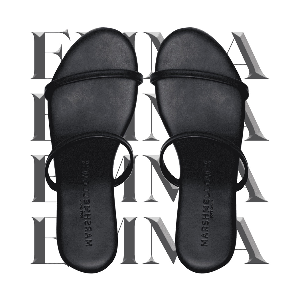 (ลด 40 Code MARSH922 ) EMMA ส้นสูงกลม 1 นิ้ว - marshmellow.shoes. - ThaiPick