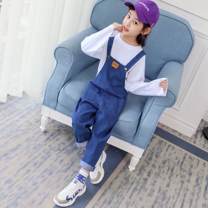 ชุดเอี๊ยมกางเกงคาวบอยสําหรับเด็ก - wubo02.th - ThaiPick