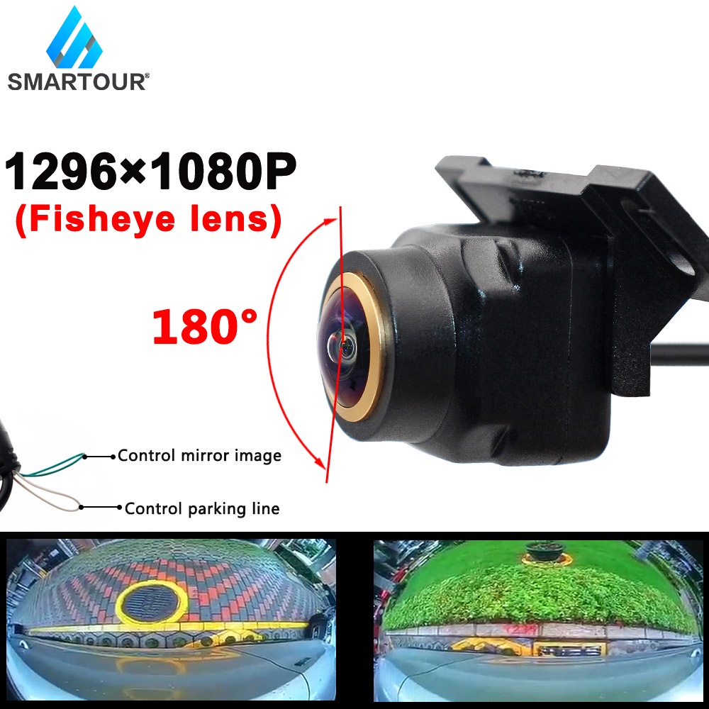 180 Degree Hd Night Vision Golden Fisheye Lens Vehicle Reverse Backup ...