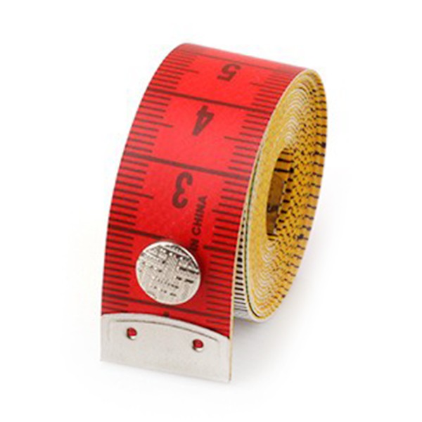 60 150cm Leather Body Measuring Ruler Sewing Cloth Tailor Tape Measure ...