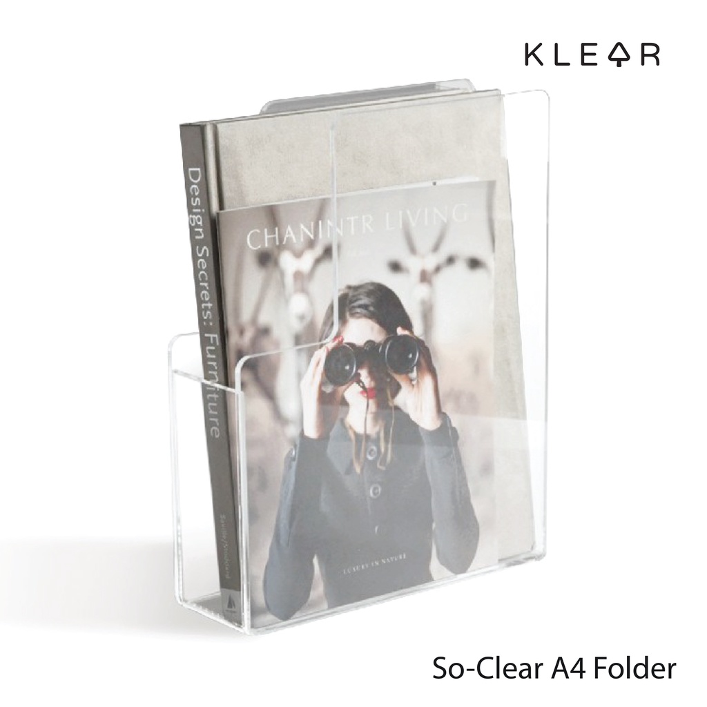 Klearobject So-Clear A4 Folder กล่องใส่กระดาษ A4 ที่ใส่เอกสาร กล่องใส่เอกสาร ใส่แฟ้ม ใส่หนังสือ ...