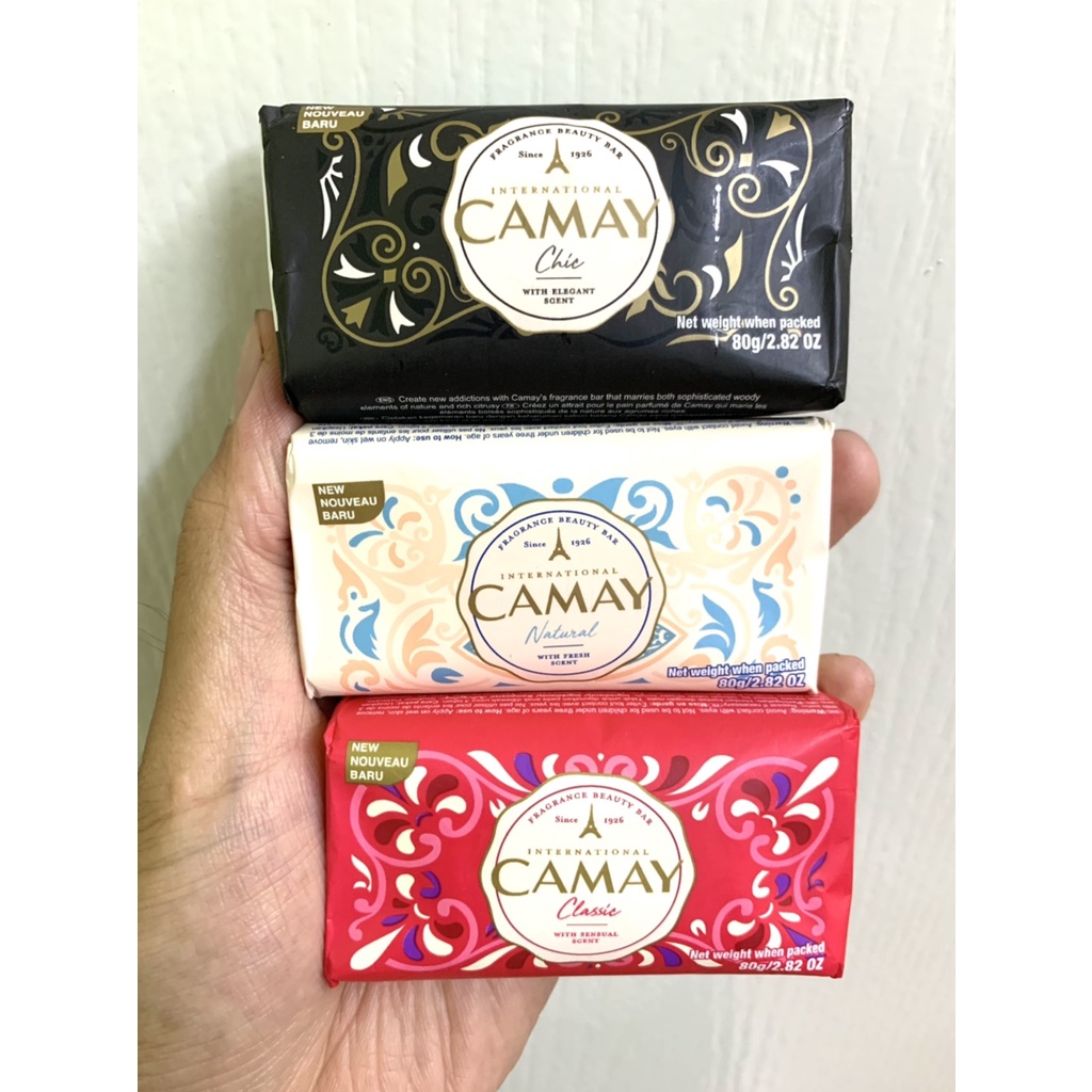 ของแท้ สบู่หอมคาเมย์ Camay Soap Bar ปริมาณสุทธิ: 80 กรัม นำเข้าจาก ...
