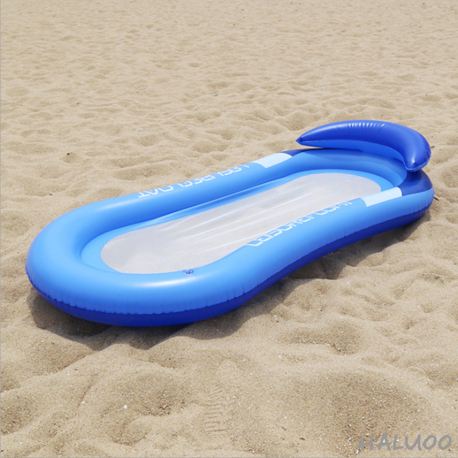 Inflatable Pool Float Bed Lilo, Water Hammock Swimming Pool Floats Mesh ...