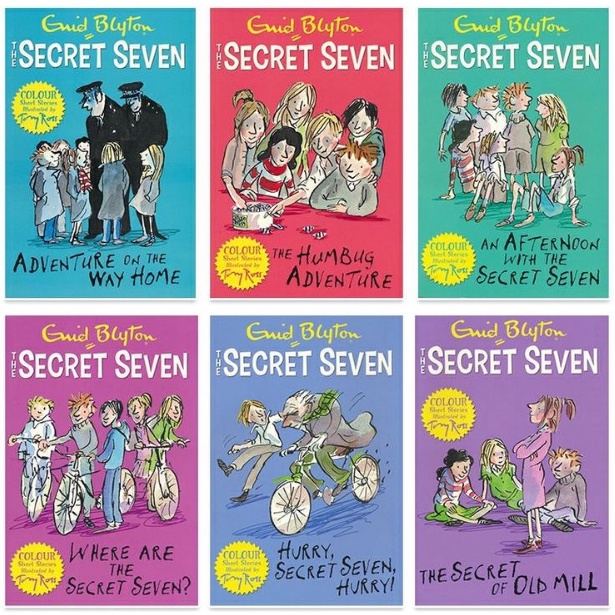 พร้อมส่ง Secret Seven ภาพสี ชุด 6 เล่ม จาก Enid Blyton - ice_sara ...