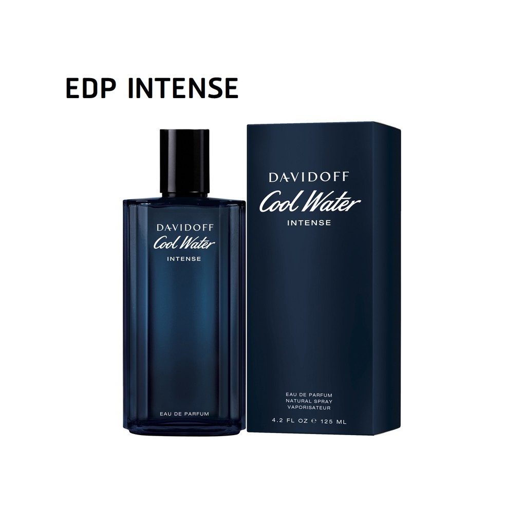 (EDP) Davidoff Cool Water Man Intense EDP 125 ml กล่องซีล | Shopee Thailand