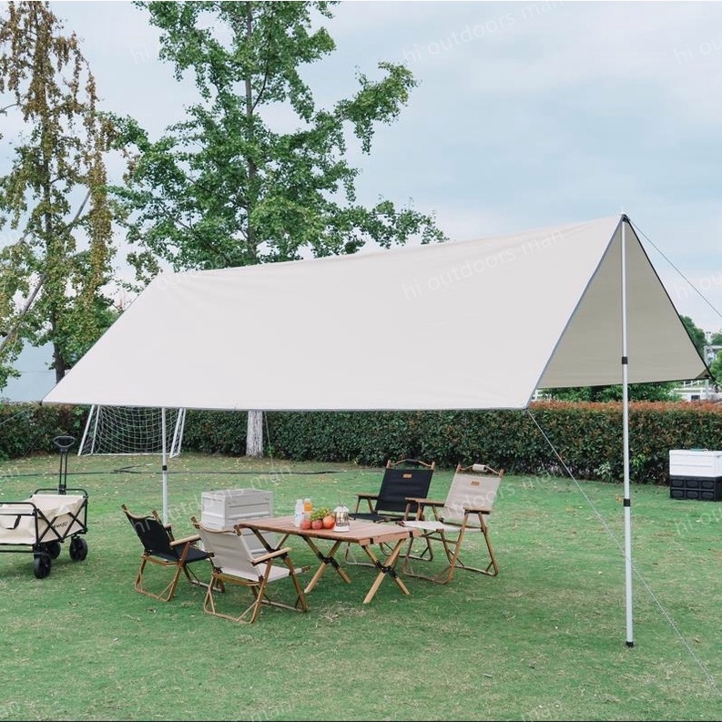 TopLander ฟลายชีท ผ้าใบ ผ้าใบกันฝน อุปกรณ์ครบชุด เต้นท์แคมปิ้ง ผ้าคลุม ...