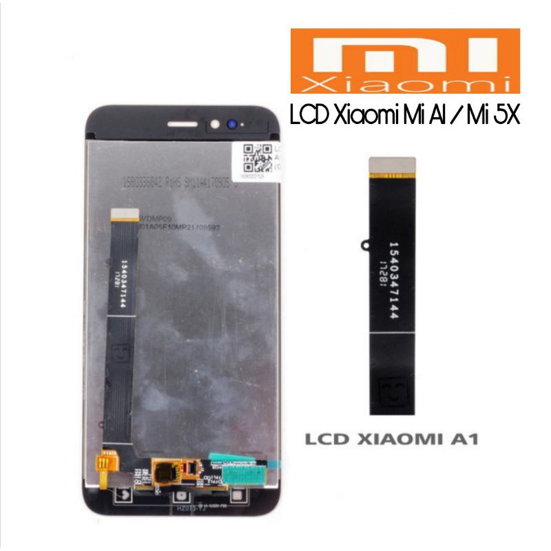 หน้าจอทัชสกรีน Lcd Xiaomi redmi Mi A 1 Mi 5x สีดํา - aladinspareparthp ...