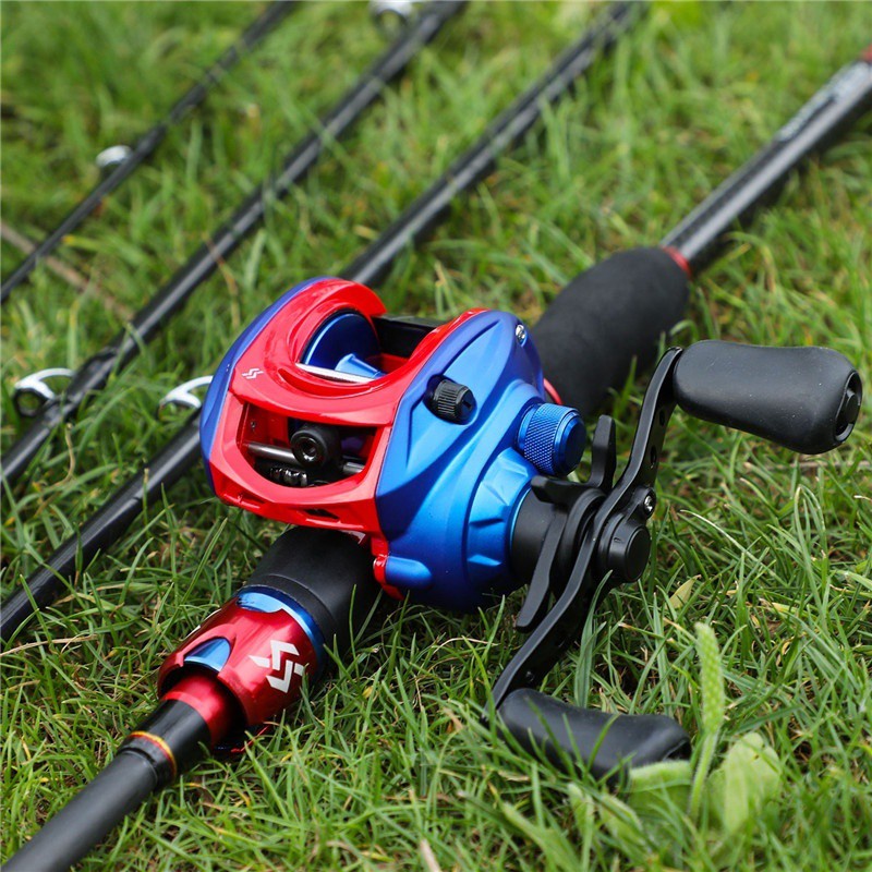 Sougayilang 1.8M 2.1M Super Hard Carbon Casting Fishing Rod Set And ...