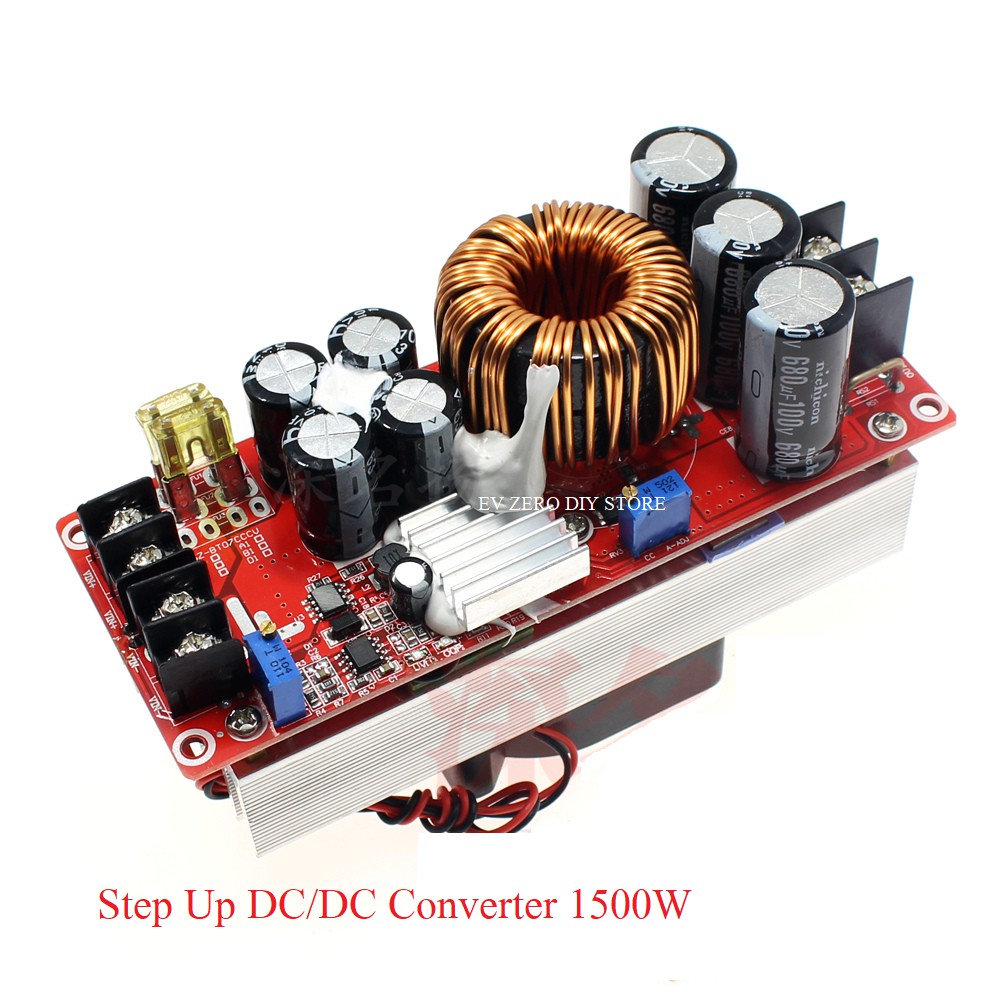 STEP UP DC/DC Boost Converter โมดูลเพิ่มแรงดันวงจรบูท 400W 600W 1200W ...