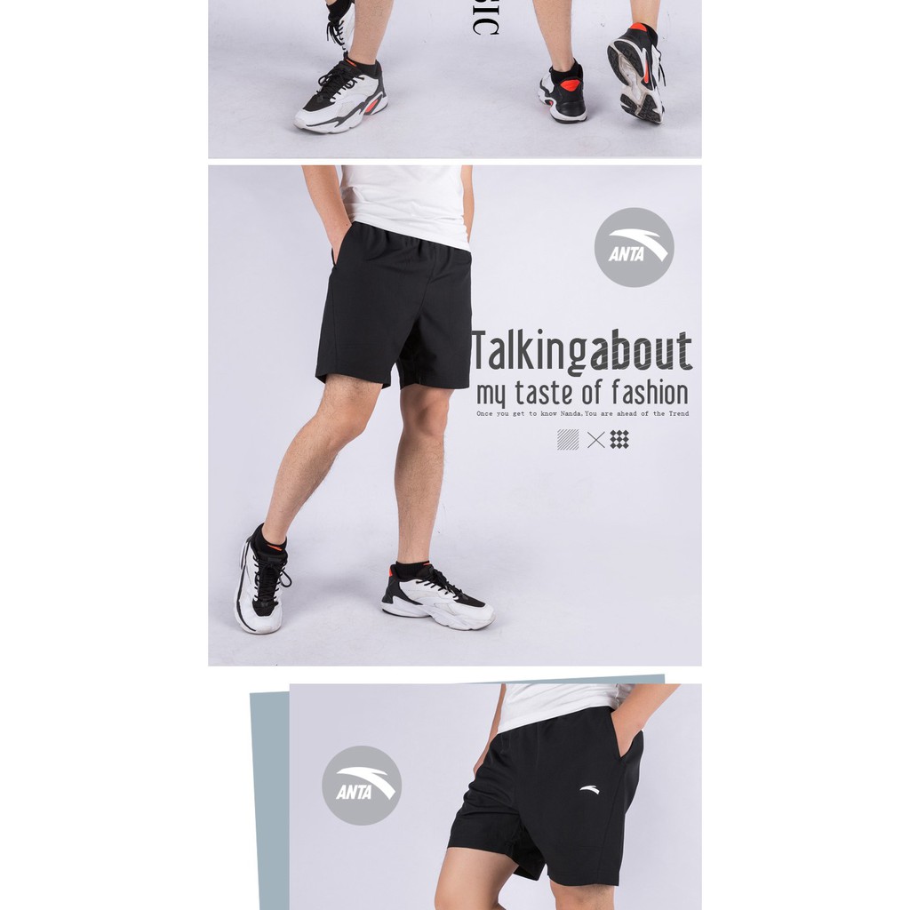 Breathable Shorts Anta Shorts Men's Pants Sports Pants2021Summer New ...