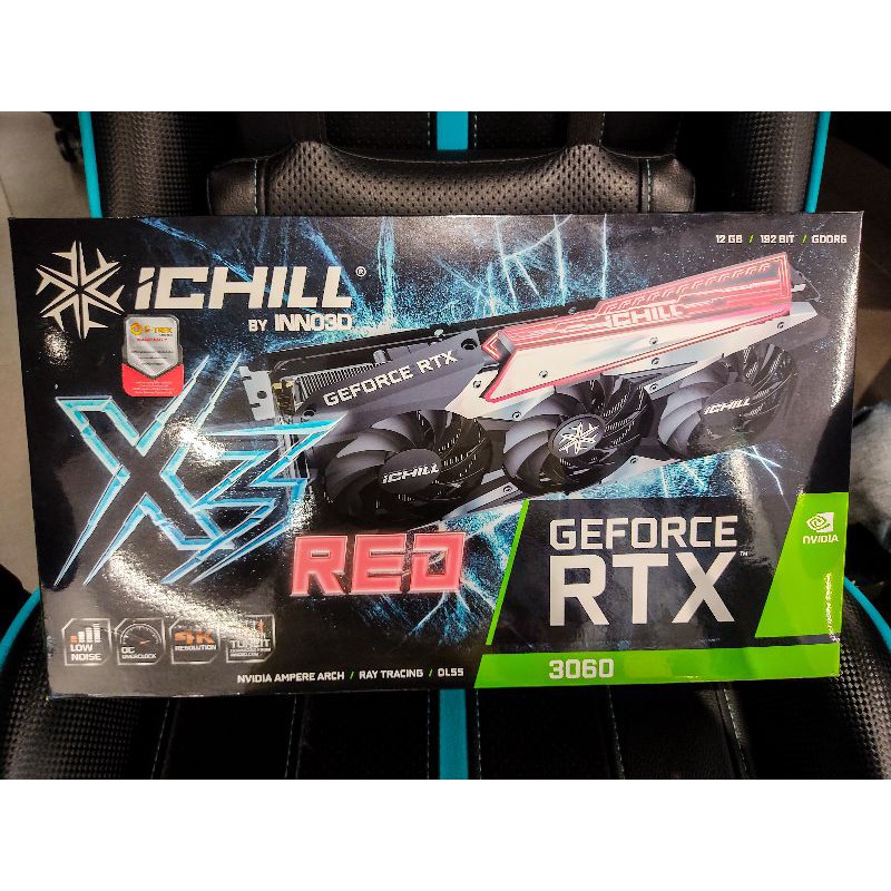 RTX 3060 Inno iChill 12GB/DDR6 ประกันศูนย์3ปีเต็ม *** ใส่โค้ดลดเพิ่ม ...