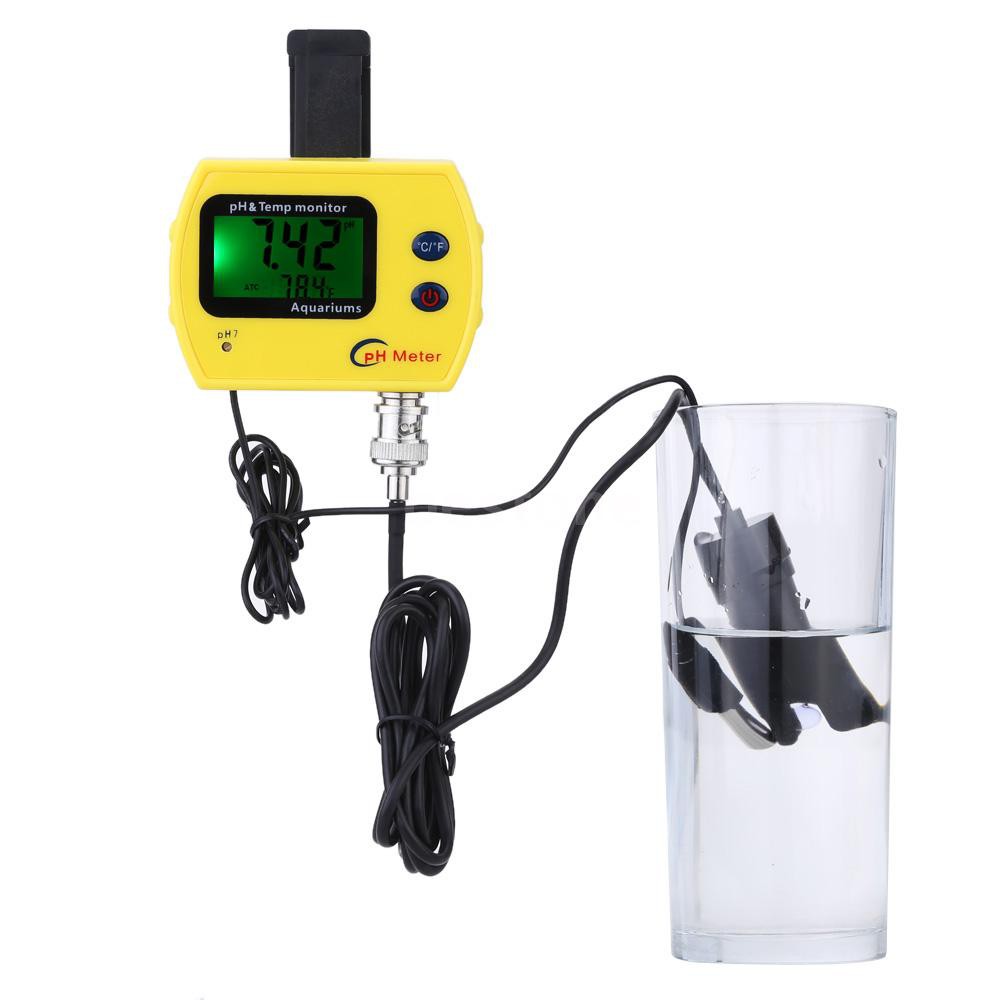 【COD】Professional High Precision Portable Online pH Meter for Aquarium ...