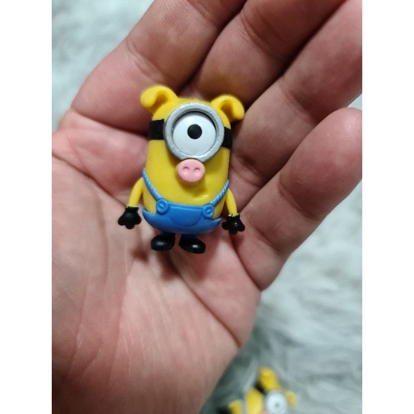 โมเดล มินเนี่ยนหมูอู๊ดๆ minions figure model pig งานแท้ thinkaway ...