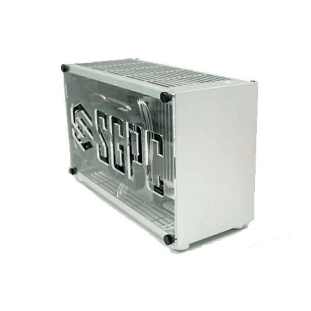 (พรี)SGPC K55 ITX Case มีสีเงิน ดำ แดง ขาว สีขาว V.3 | Shopee Thailand