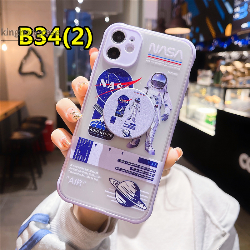 Alien Astronaut Rocket Case เคส VIVO Y11 V19 Y50 Y91C Y1S Y12 Y20 Y20S ...