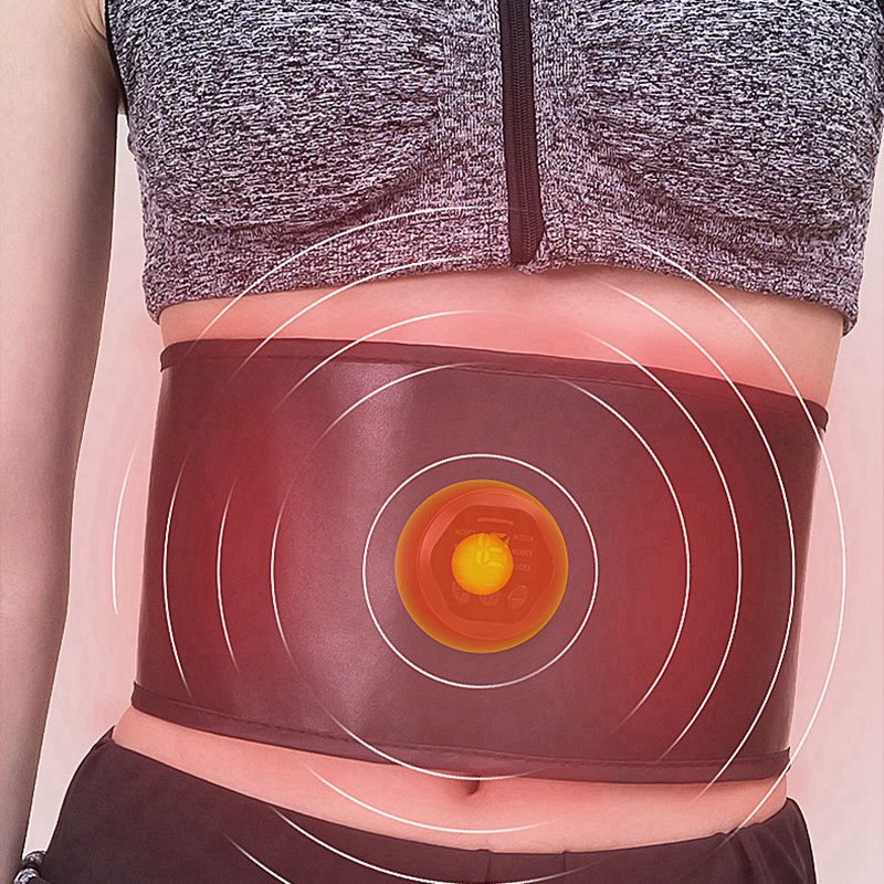 USB Rechargeable EMS Muscle Stimulator Abdominal Muscle Trainer ...