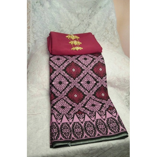 ผ้าตัดชุด ปาเต๊ะผ้าไหมอิตาลี4หลาครึ่ง - shiifah.official - ThaiPick