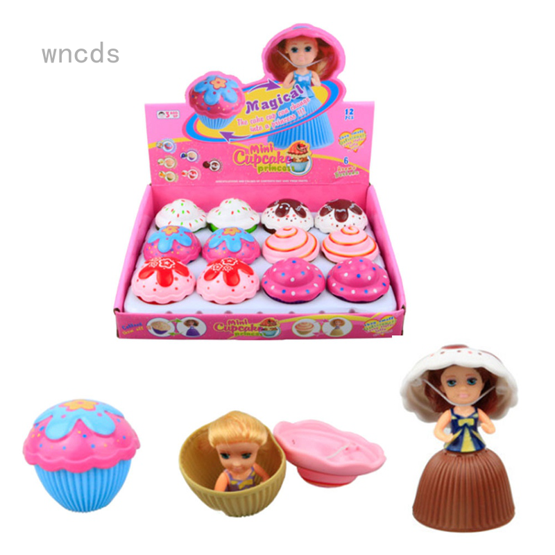 Lovely Cupcake Princess Doll Transformed Scented Birthday Gift Cake ...