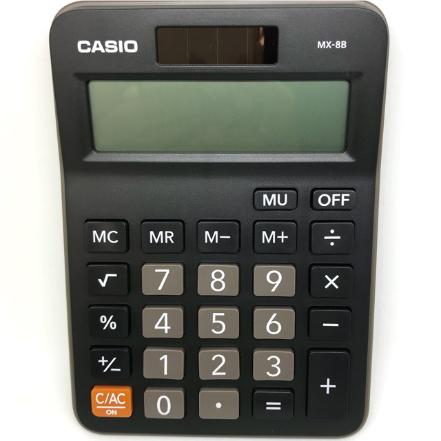 เครื่องคิดเลข CASIO MX-8B 8หลัก ของแท้ 100% | Shopee Thailand