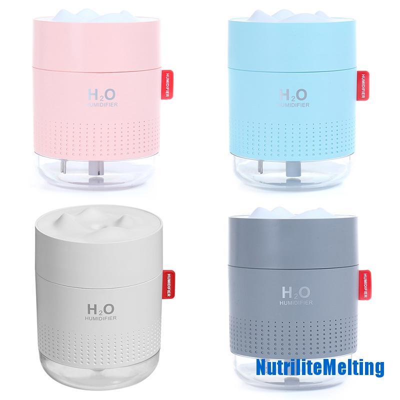 [melting] Ultrasonic Humidifier 500ML Snow Mountain H2O USB Aroma Air ...