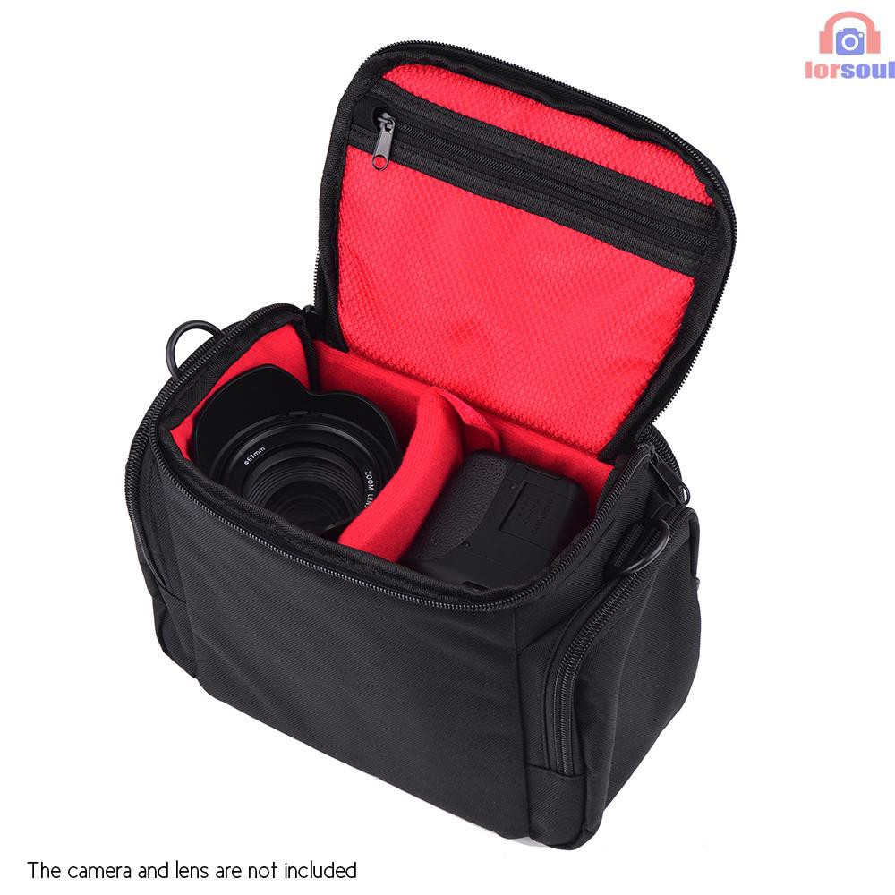 CADEN Padded Camera Bag Zippered Design Shockproof Black for Nikon ...