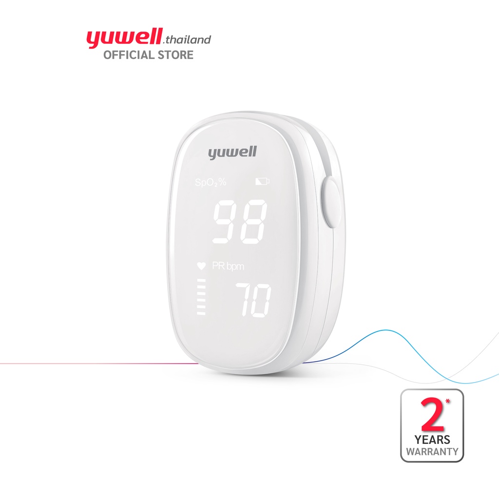 Yuwell เครื่องวัดออกซิเจนปลายนิ้ว รุ่น YX110 - metawellness_th - ThaiPick
