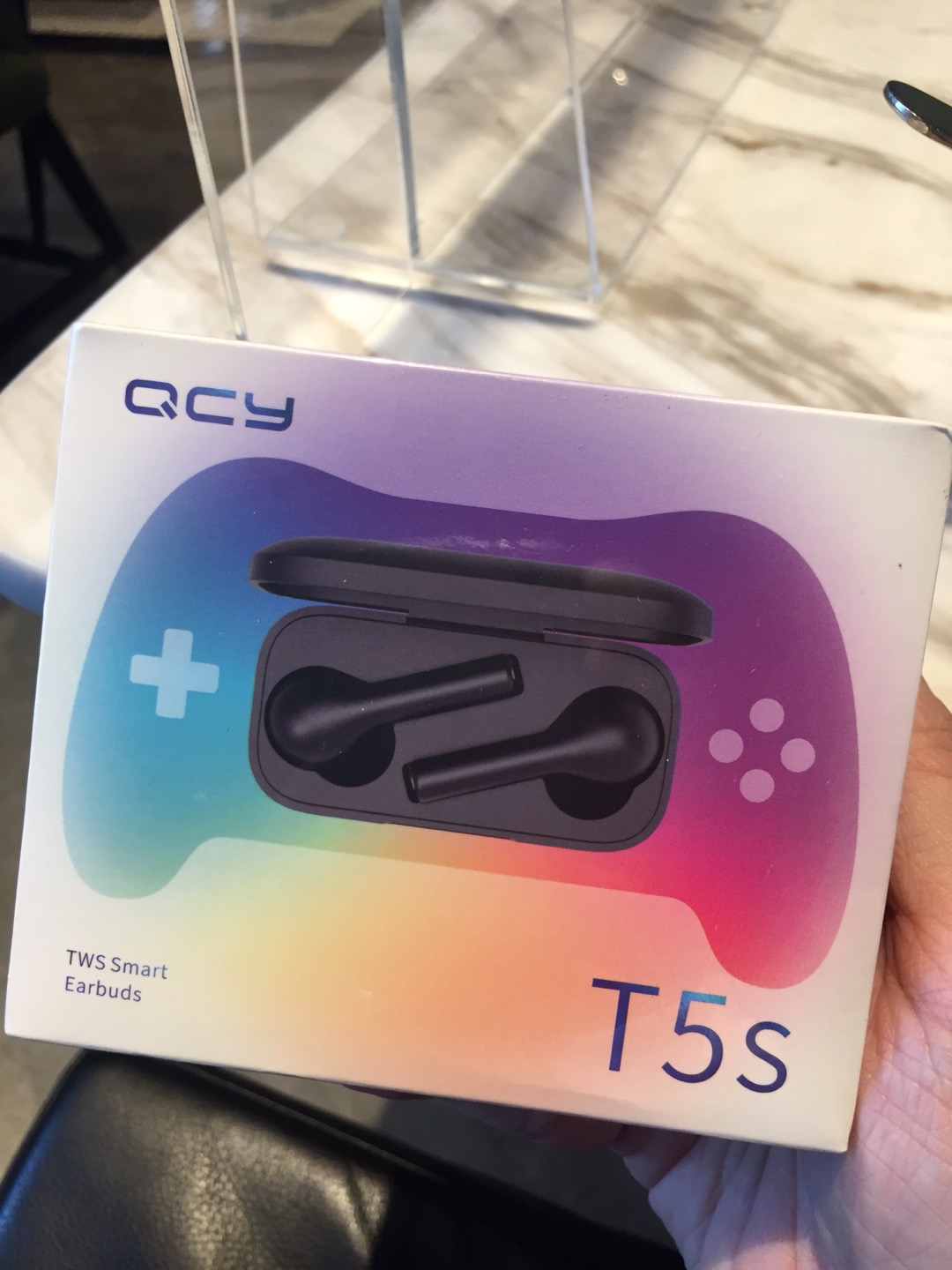 พร้อมส่ง QCY T5S มาใหม่ True Wireless TWS หูฟังบลูทูธ BT 5.0 IPX5 รองรับ Gaming Mode ของแท้ 100% ...