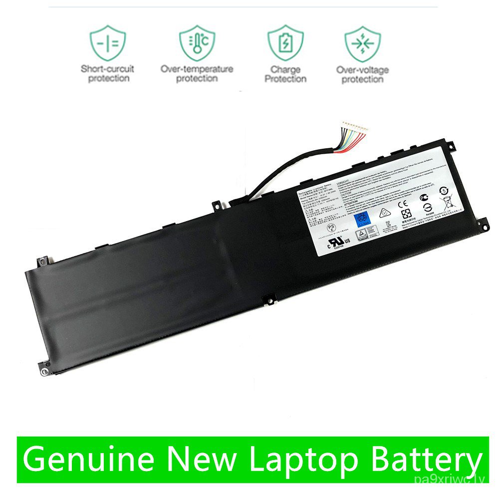 ONEVAN New 15.2V 80.25WH5380mAh original BTY-M6L Laptop Battery For MSI ...