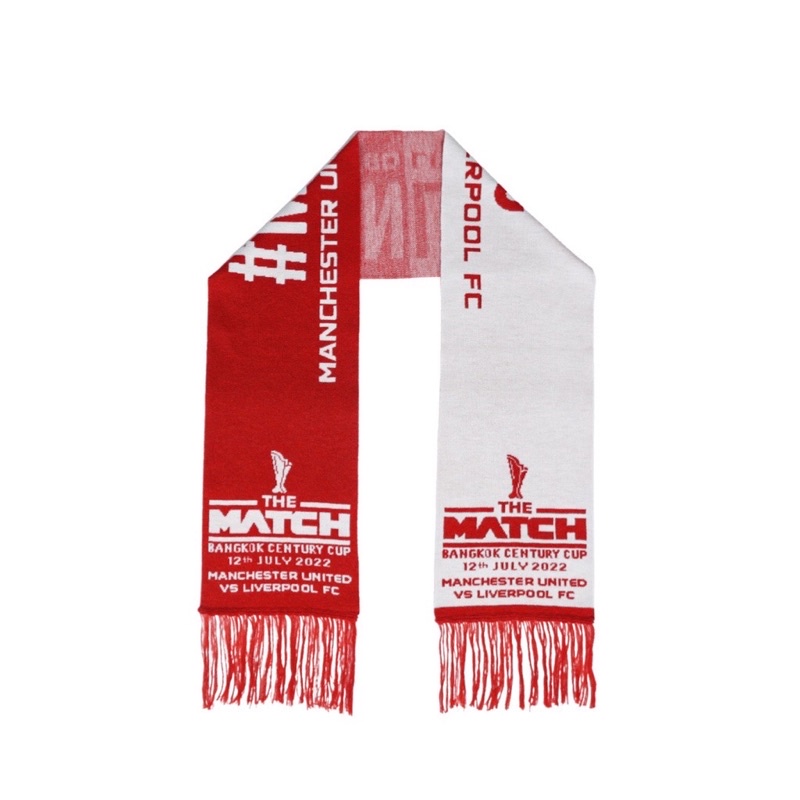 ผ้าพันคอ THE MATCH Bangkok Century Cup 2022 แถมหน้ากาก THE MATCH ...