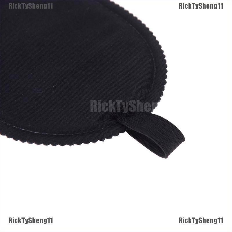 [COD RTS]Black Sleep Eye Mask Filled Sunshade Travel Sleep Relaxation ...