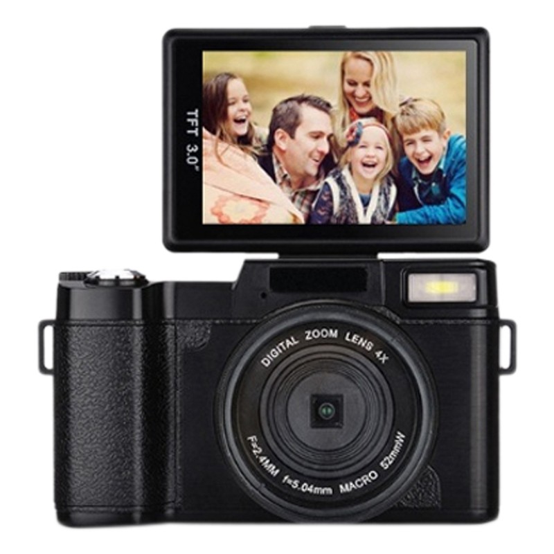 Digital Camera 24MP Digital Video Camera 3.0 Inch Sports Wide-Angle ...