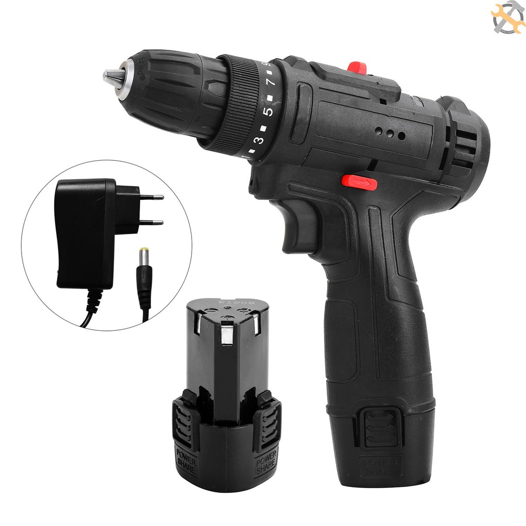 CUST 12V Multifunctional Electric Impact Cordless Drill High-power ...