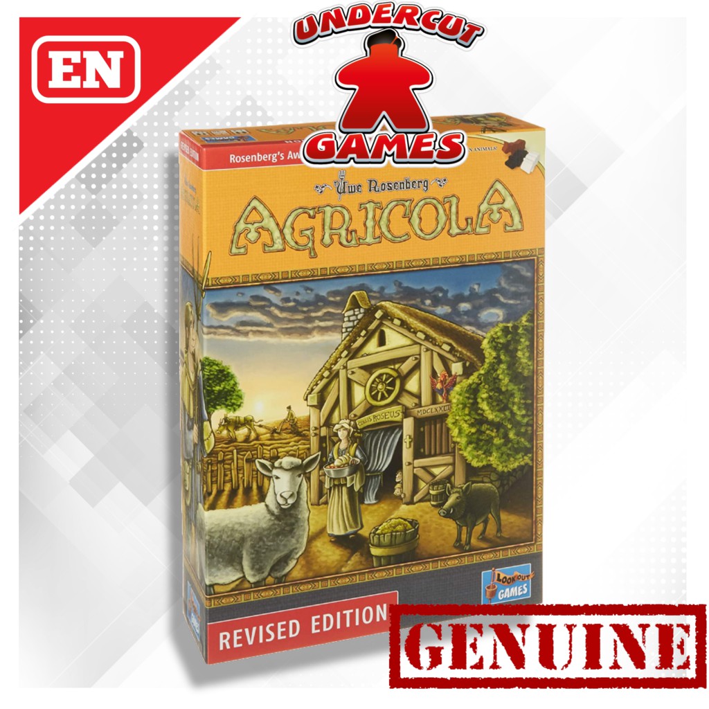 【Board Game】 Agricola Advanced Level Revised Edition (2007) Board Game ...