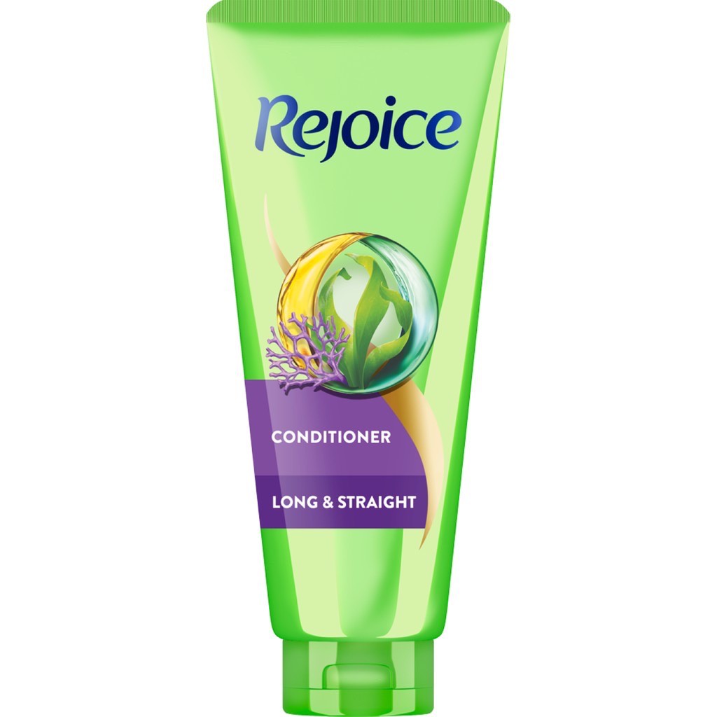 [ครีมนวด] Rejoice รีจอยส์ Long & Straight Conditioner 120ml ครีมนวดผม ...