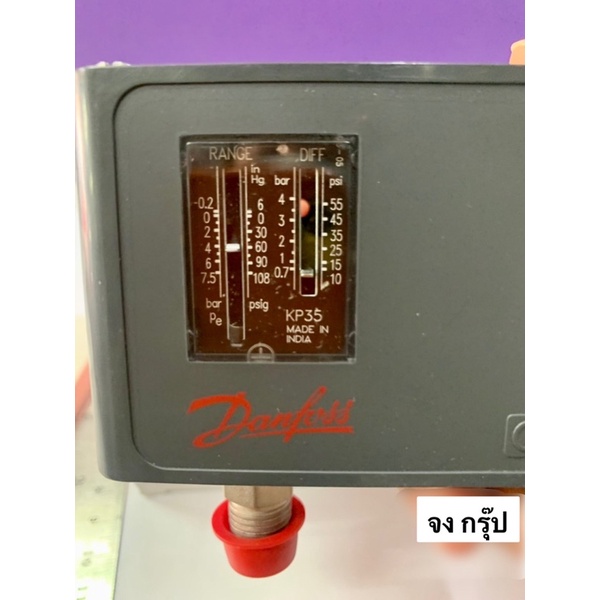 KP35 Pressure switch รุ่น KP35 เพรสเชอร์สวิทช์ ยี่ห้อ Danfoss แดนฟอส ...