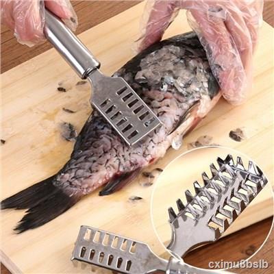 Fish knife Cleaning Peeler Fish Skin Brush Scraping Fishing Scale Brush ...