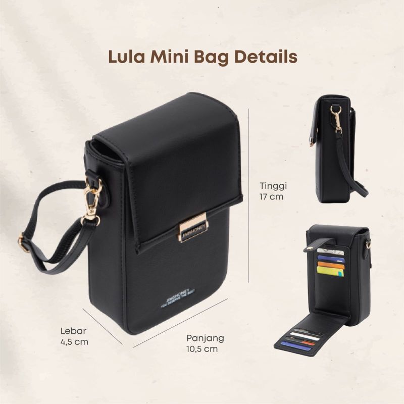 Lula MINI BAG JIMSHONEY SLEMPANG BAG กระเป๋าผู้หญิง กระเป๋า HP กระเป๋า ...