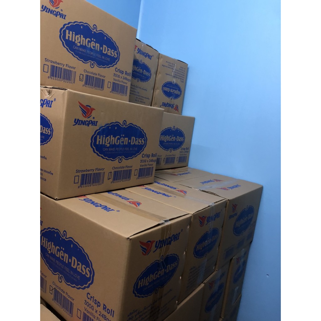 ยกลัง ไฮเกนดาส เวเฟอร์โคนสอดไส้ ตราอิงไป Highgen Dass (Chocolate ...