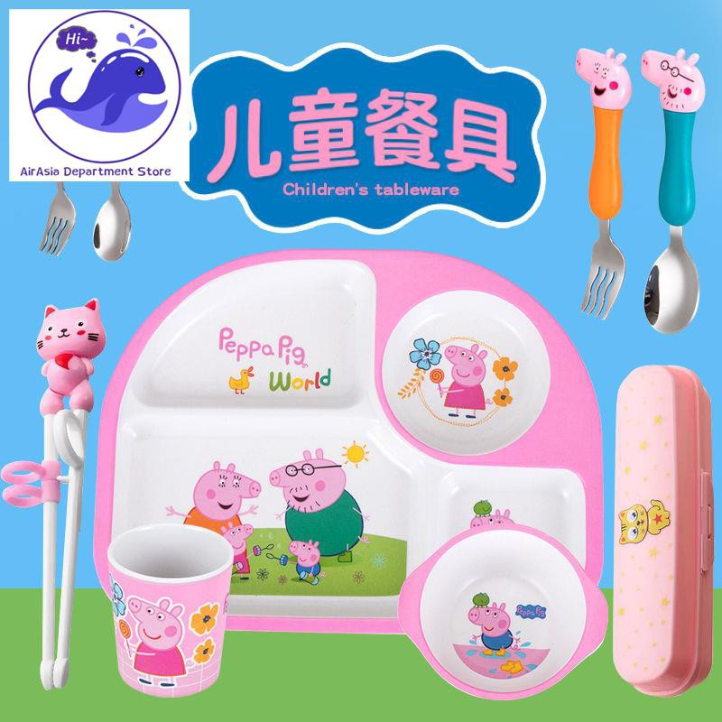 เครื่องใช้บนโต๊ะอาหารสำหรับเด็กชุดเครื่องใช้บนโต๊ะอาหารเด็กการ์ตูน ...