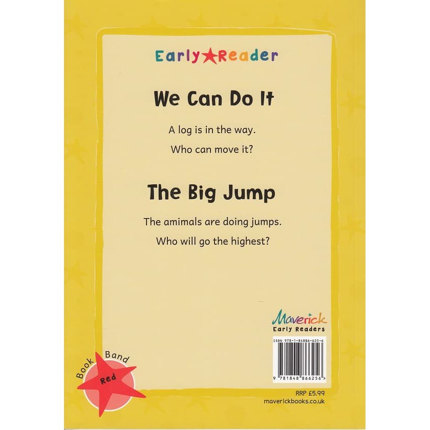 DKTODAY หนังสือ Early Reader Red 2:We Can Do It and The Big Jump - dktoday - ThaiPick
