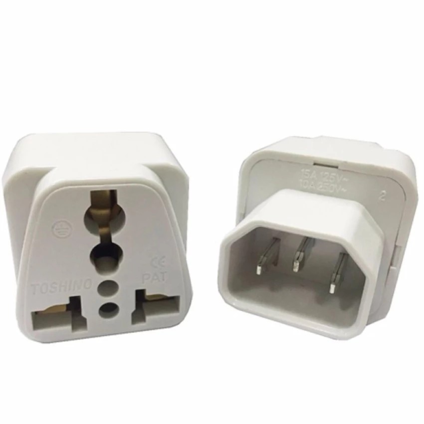 UPS ADAPTER UPS/หัวแปลง ปลั๊กups IEC to 3 PIN ปลั๊กAPC หัวแปลงปลั๊ก ...