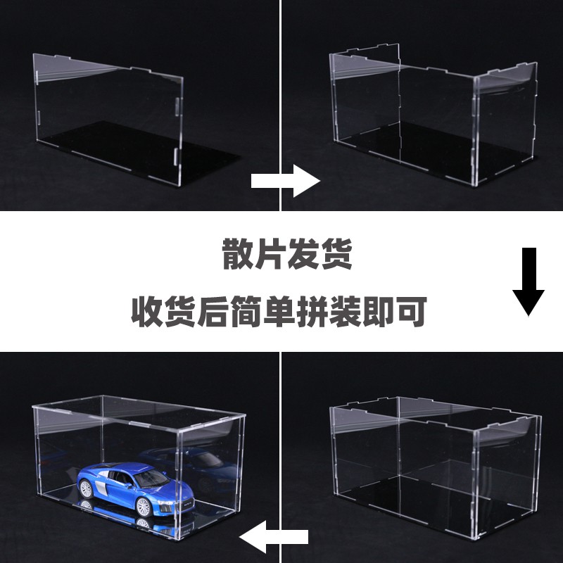LEGO Transparent Acrylic Display Case Dust Cover With Led Light And ...