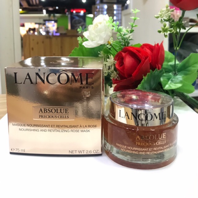 Lancome Absolue Precious Cells Nourishing And Revitalizing Rose Mask 75 ...