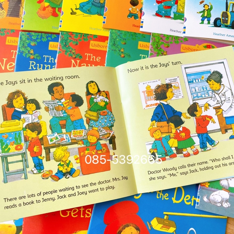 นิทานภาษาอังกฤษ 20 เล่ม ???? first Experiences & Usborne Farmyard Tales ...