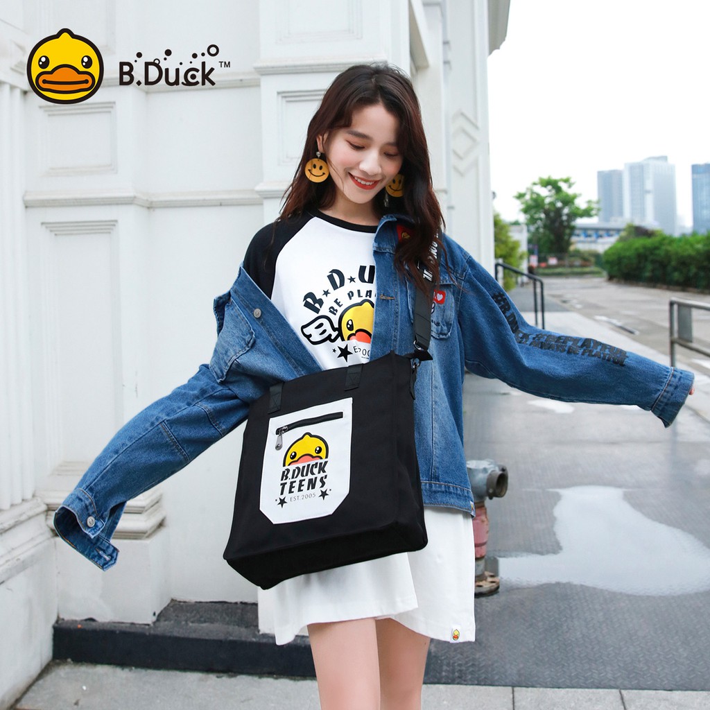 B-DUCK B.Duck เป็ดน้อยสีเหลืองกระเป๋าสะพายข้างเดียวเทรนด์กระเป๋าสีใหม่ ...